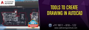 Top 12 Twelve Tools to create drawing in AutoCAD