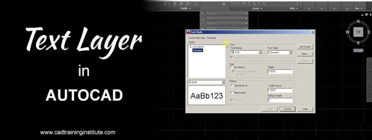 Essential Steps to create text style in AutoCAD