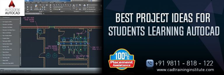 Best AutoCAD Project Ideas to Learn from CAD Training Centers