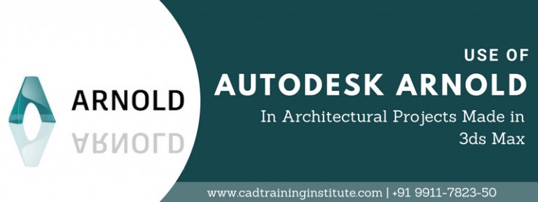 Use of Autodesk Arnold in Architectural Projects Made in 3DS Max