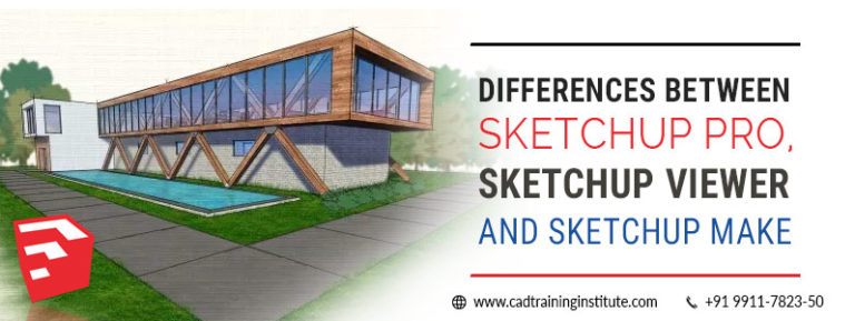 SketchUp Pro VS SketchUp Viewer and SketchUp Make